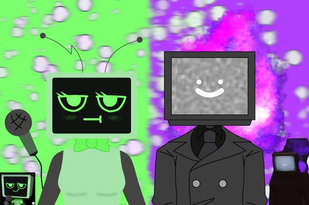 VEE x TV MAN - ibisPaint