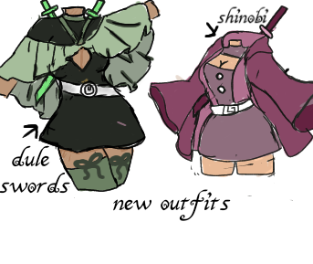 some kny outfits I made - ibisPaint