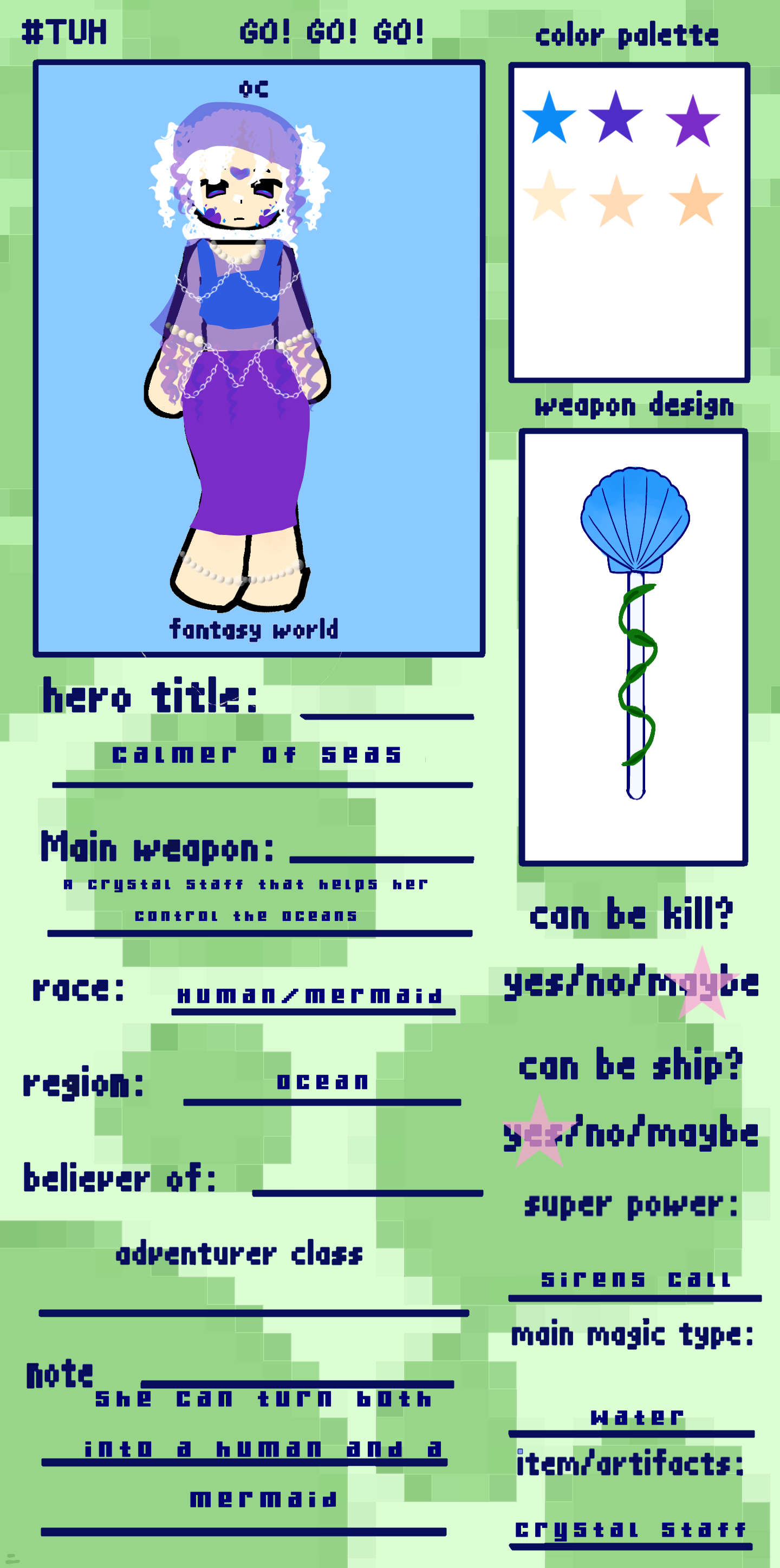 2nd oc sheet - ibisPaint