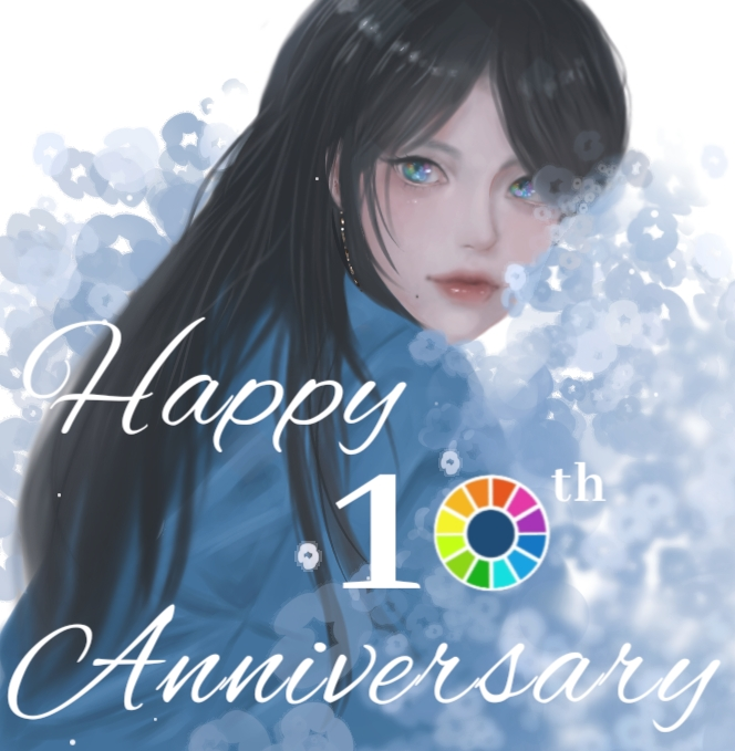 × 10th anniversary × - ibisPaint