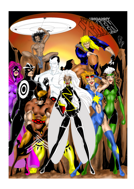 415 X-MEN - ibisPaint