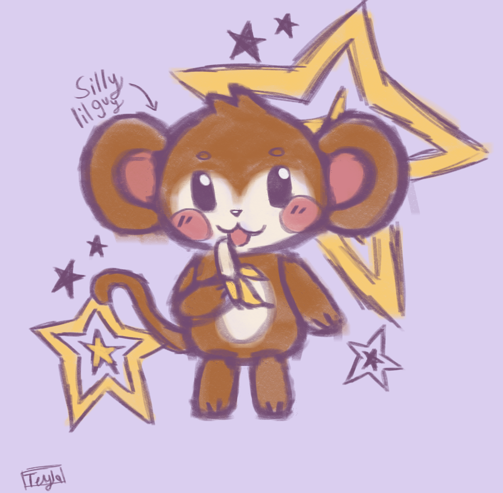 lil monkey doodle - ibisPaint