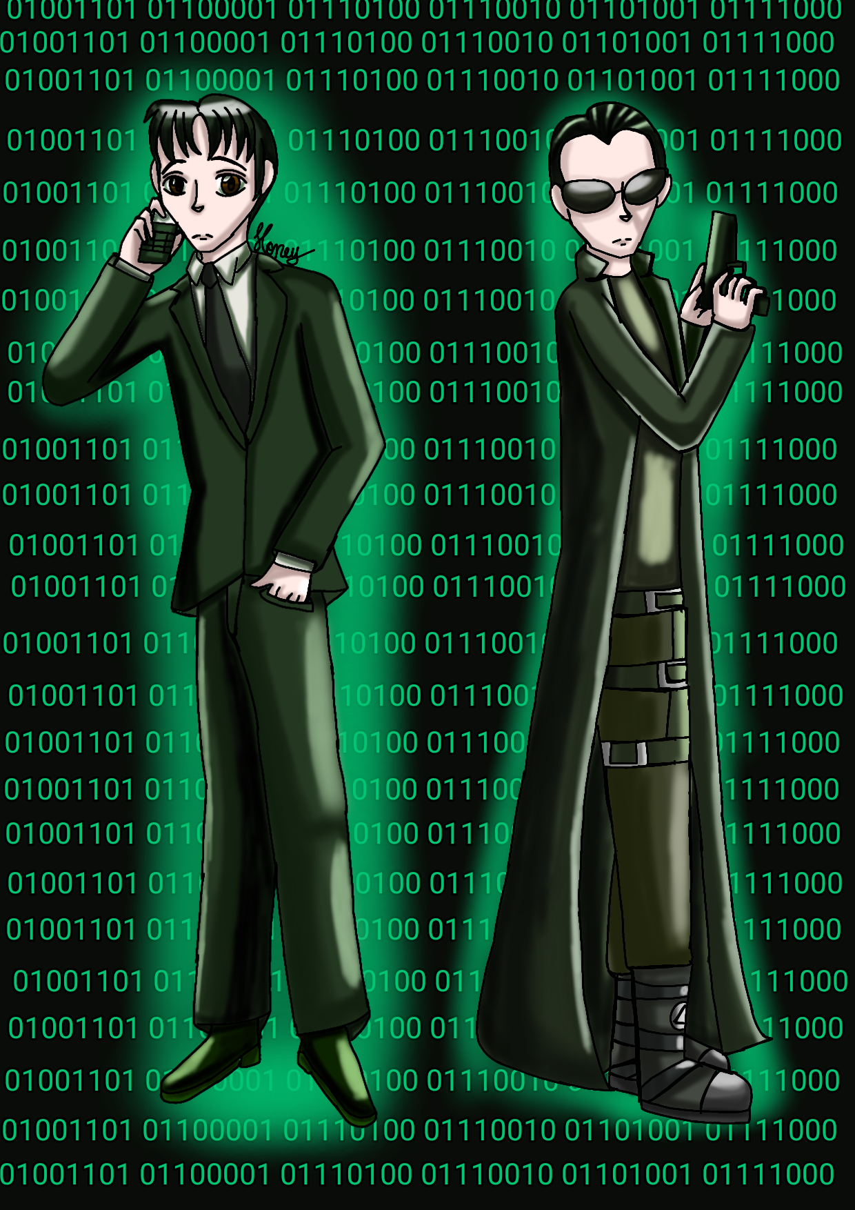 The Chosen One (Matrix) - ibisPaint