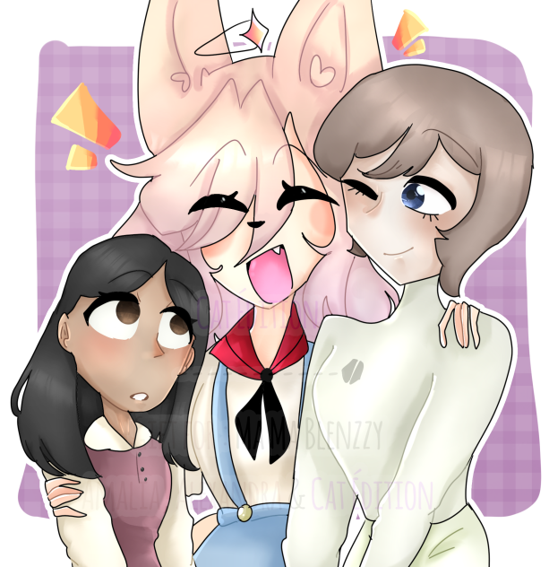 Alexandra, Amalia & Cat Édition - ibisPaint