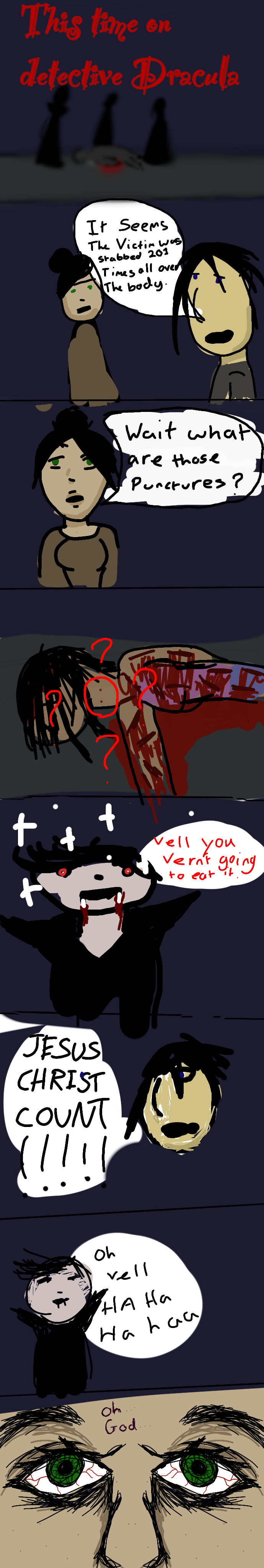 Detective Dracula. - ibisPaint