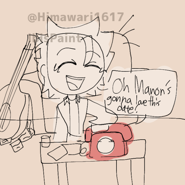 Manon, it's Valentine's Day! - ibisPaint