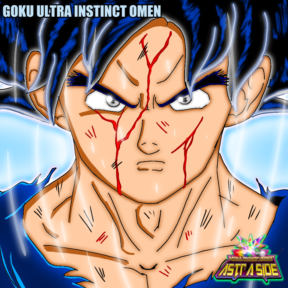 Goku Ultra Instinct Omen - ibisPaint