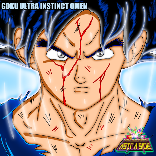 Goku Ultra Instinct Omen - ibisPaint