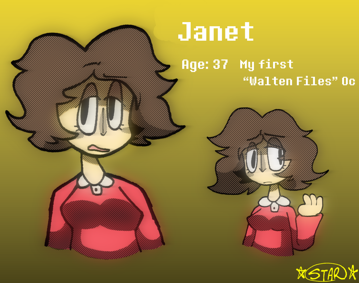 My first “Walten Files” Oc - ibisPaint