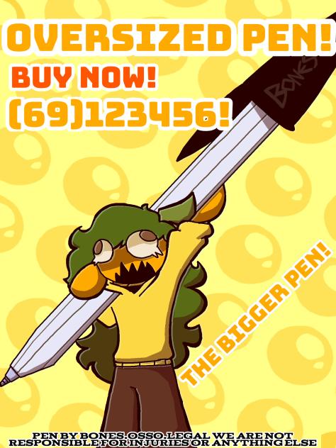 oversized pen! - ibisPaint