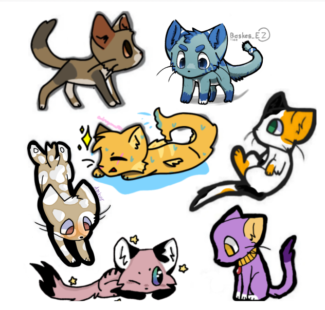 Cat collab! - ibisPaint