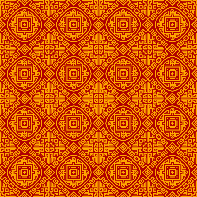 Cloth pattern (Chinese style)#1.b - ibisPaint