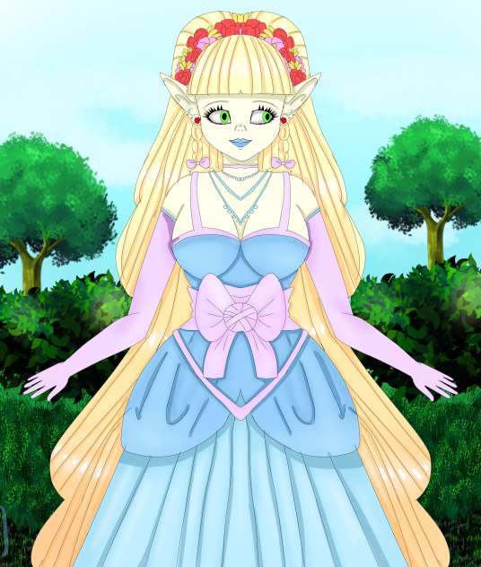 l princess drawing character - ibisPaint