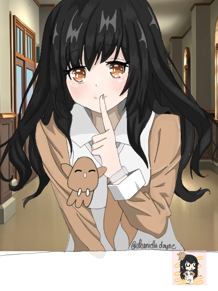 Fan art(Oc Gl of my friend) - ibisPaint