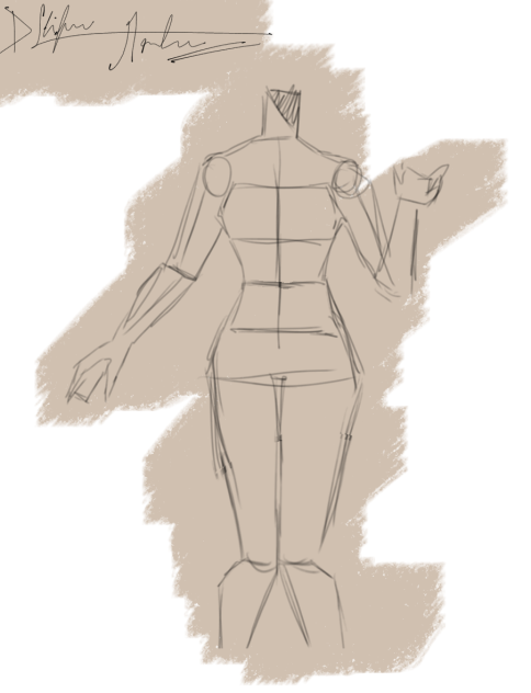 Anatomy practice - ibisPaint