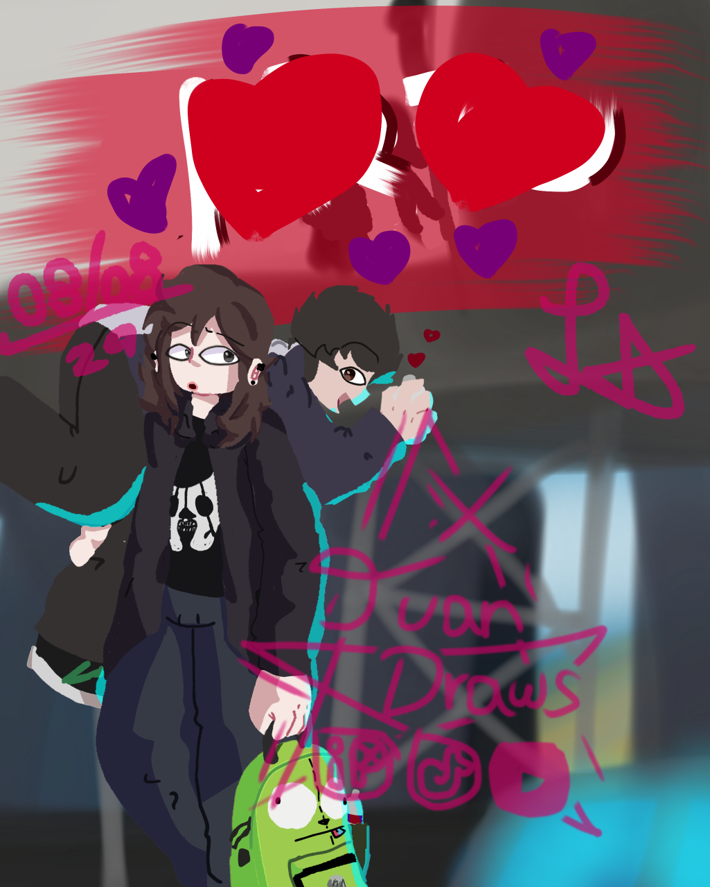 🕷️-AJ-🦂 - ibisPaint