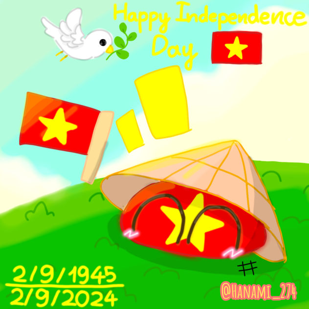 Happy Independence Day🇻🇳🇻🇳🇻🇳 - ibisPaint