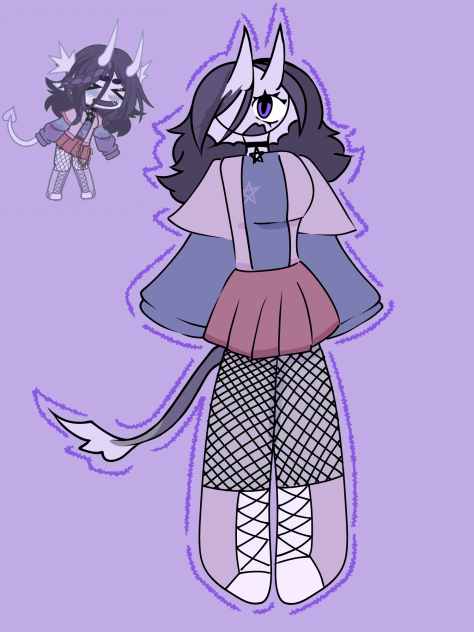 Lunar - My new 🥀OC🪻 - ibisPaint