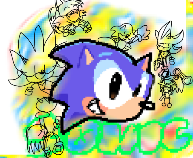 Sonic - ibisPaint
