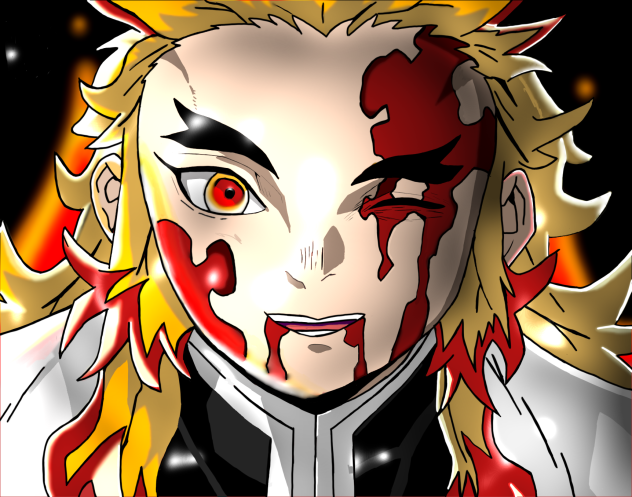 Rengoku death - ibisPaint