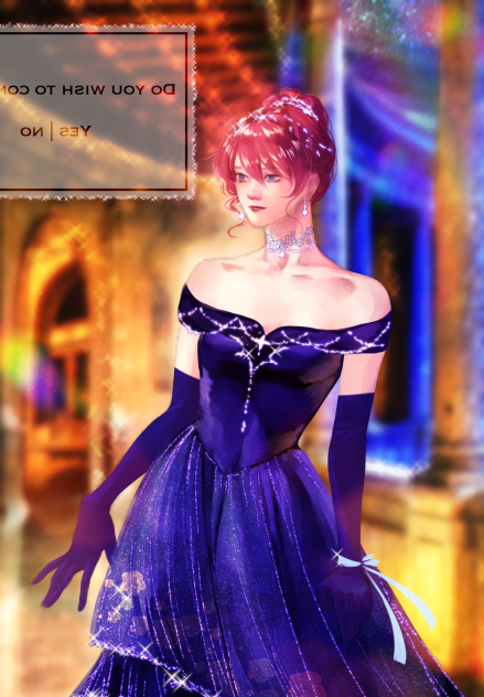 Villainess casual painting - ibisPaint