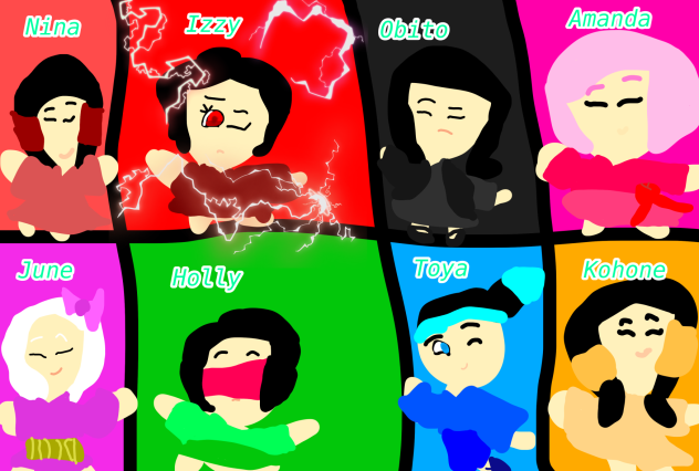 Squad nightgown - ibisPaint