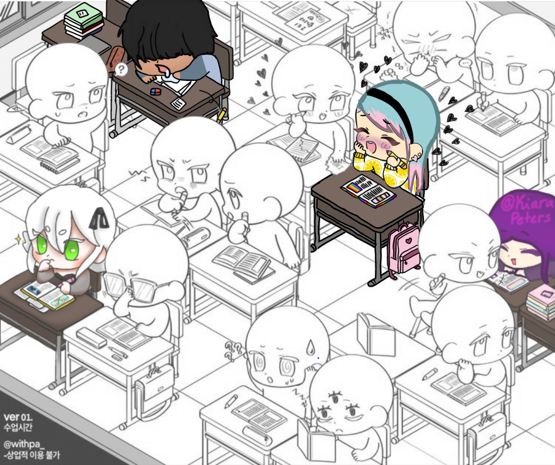 School colab! - ibisPaint