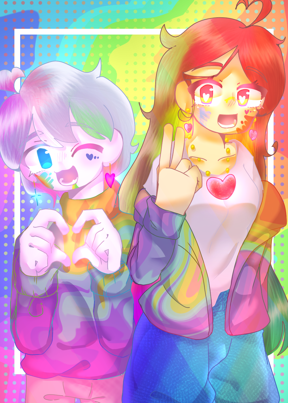 ️🧡💛💚💙💜🤍🤎 - ibisPaint