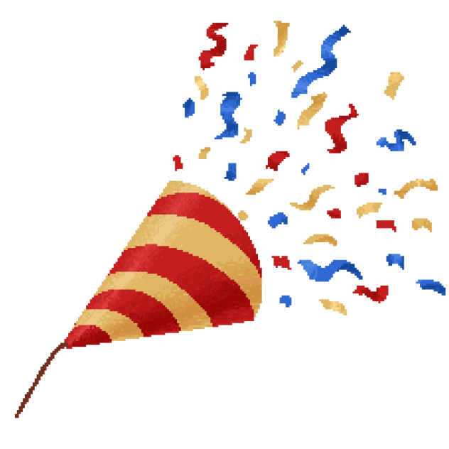 Party Popper Pixel - ibisPaint