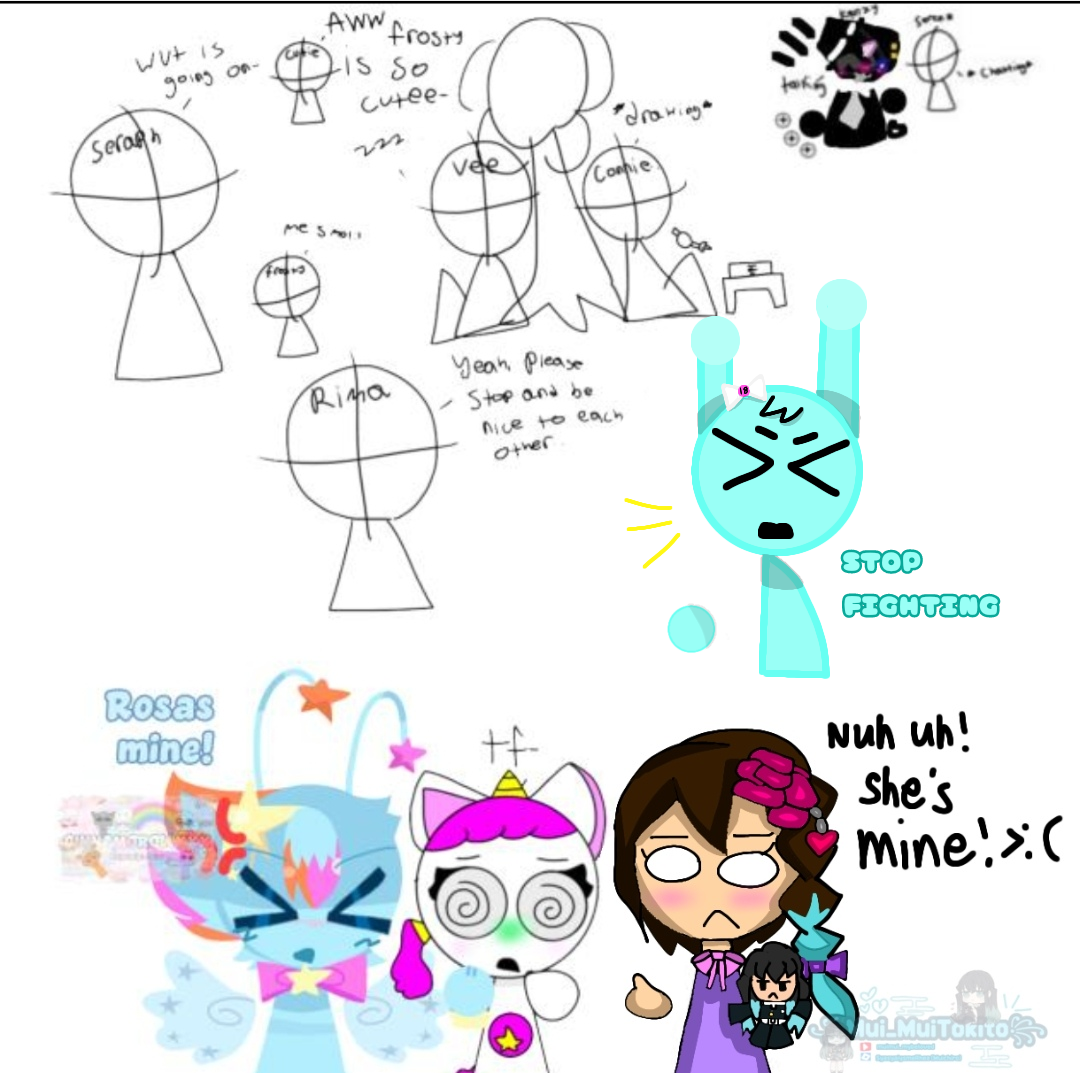 Rosa's collab - ibisPaint