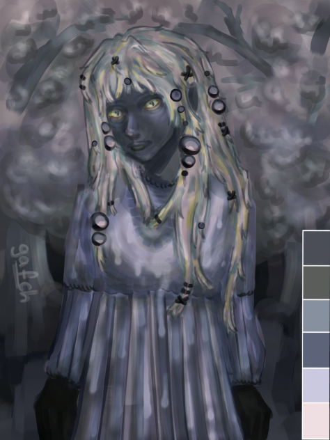 Swamp creature - ibisPaint