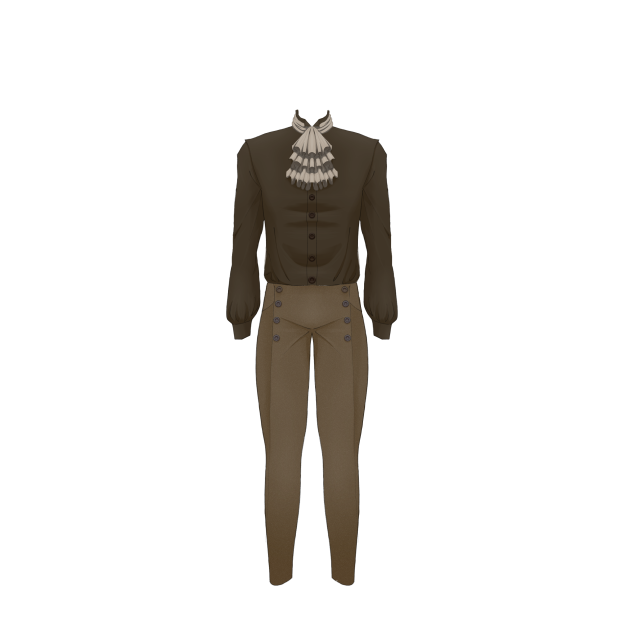 Brown Cravat - ibisPaint