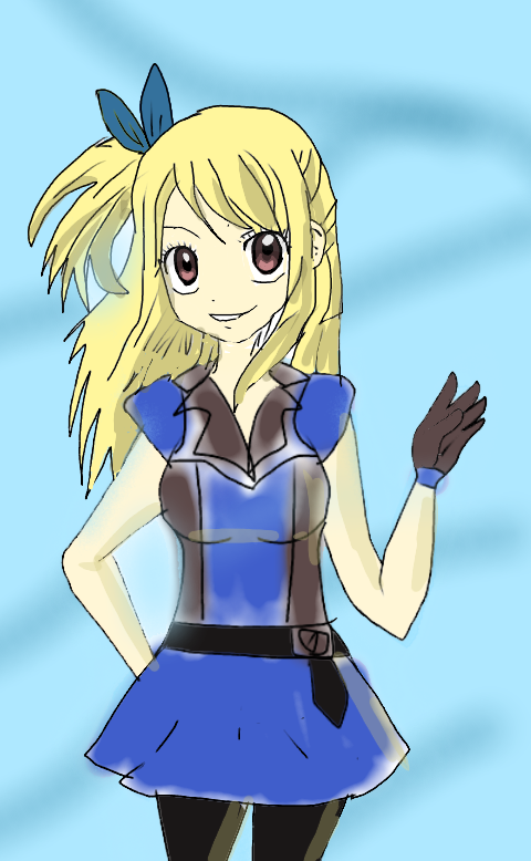 go lucy go! - ibisPaint