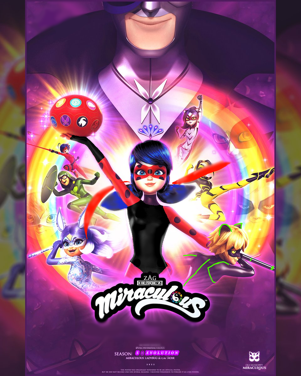Miraculous temporada 5 evolution - ibisPaint