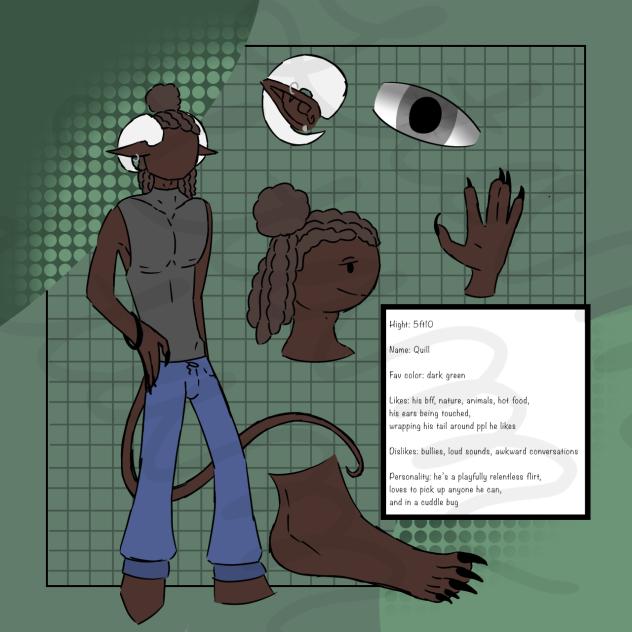 In the woods char sheet - ibisPaint