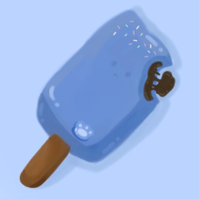 Cat ice cream - ibisPaint