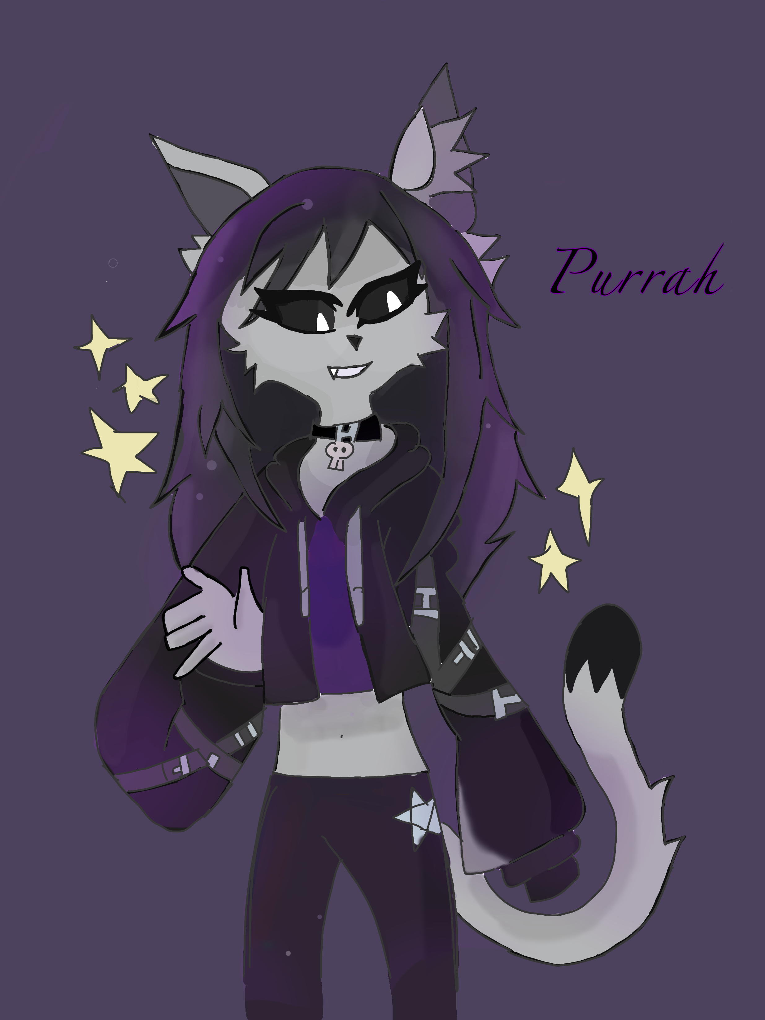 New OC -Purrah - ibisPaint