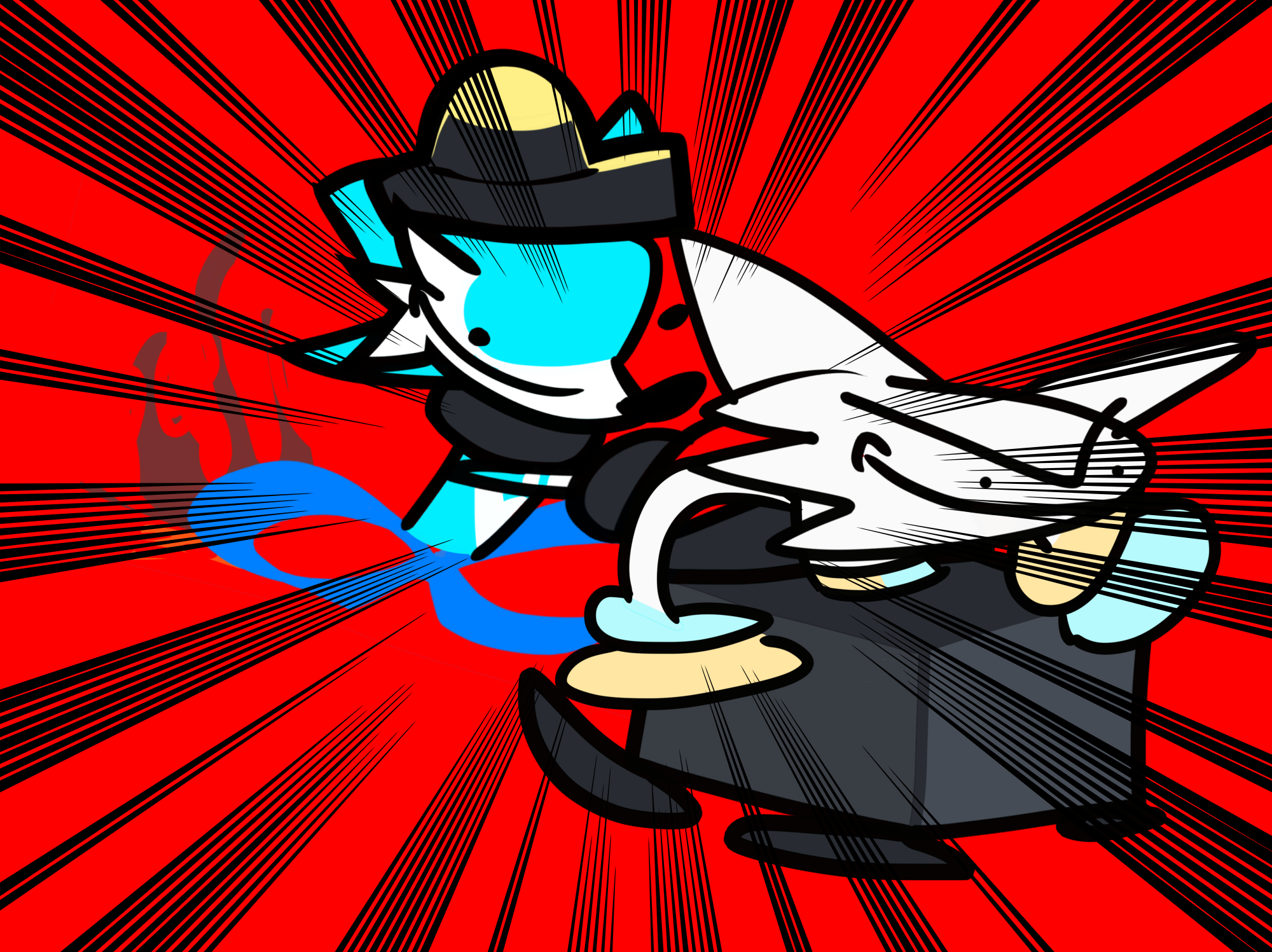 Zoey “YOU CANT RUN cutscene” - ibisPaint