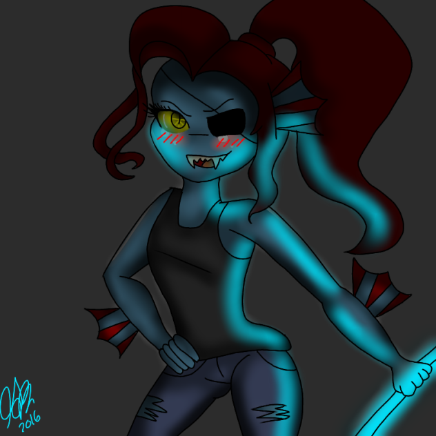 Undyne - ibisPaint