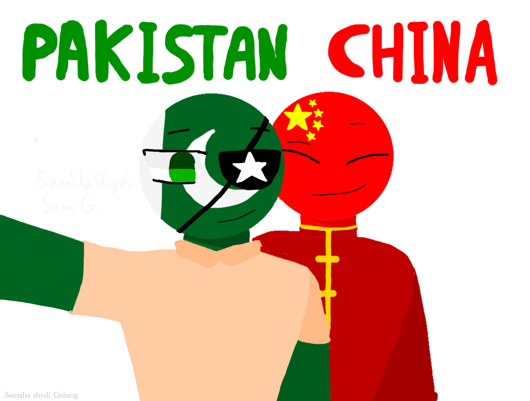 Countryhumans Pakistan & China - ibisPaint