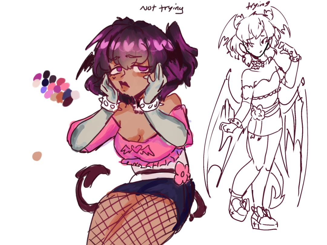 Sad vamp - ibisPaint