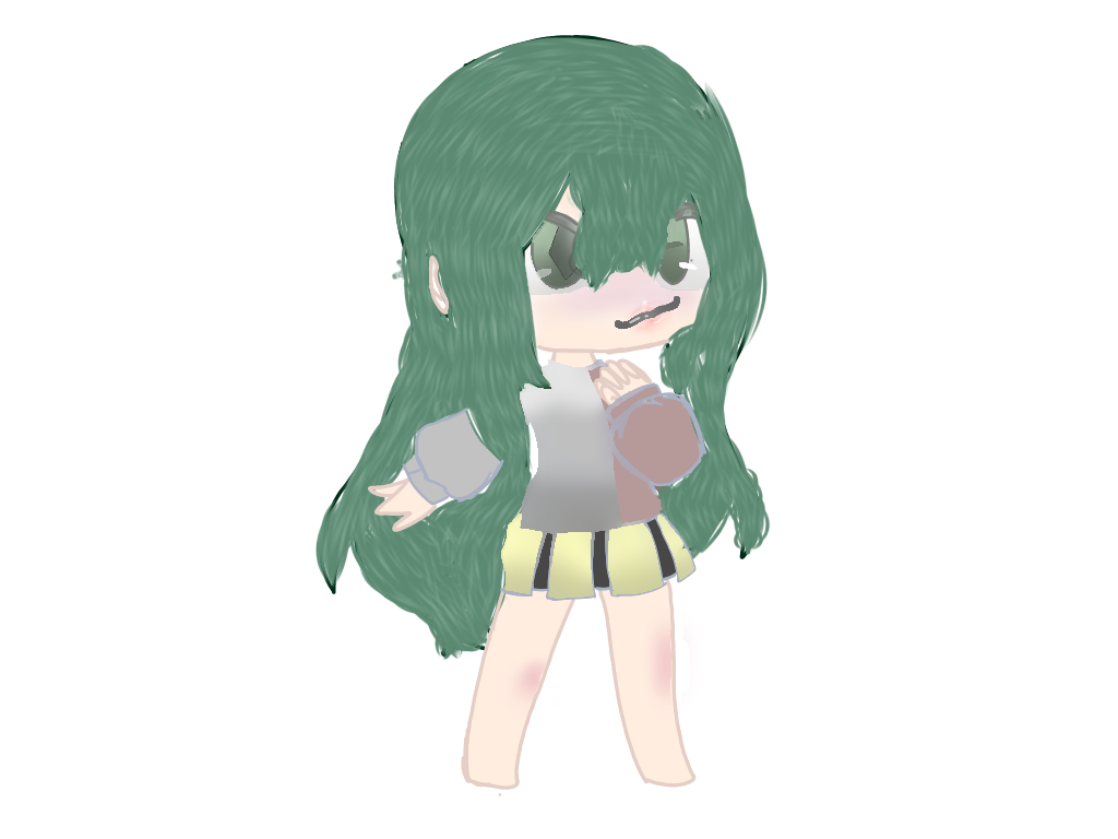 Gacha club Tsuyu Asui edit. - ibisPaint
