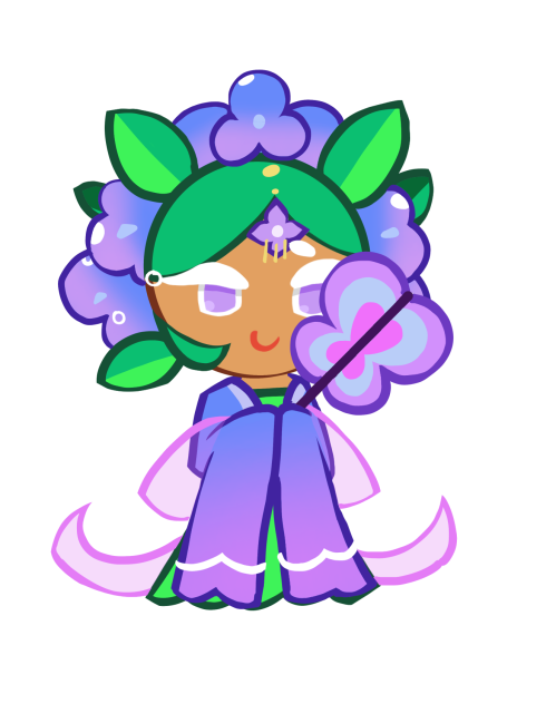 Hydrangea cookie - ibisPaint