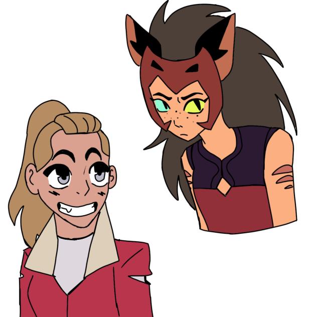 ADORA AND CATRA - ibisPaint