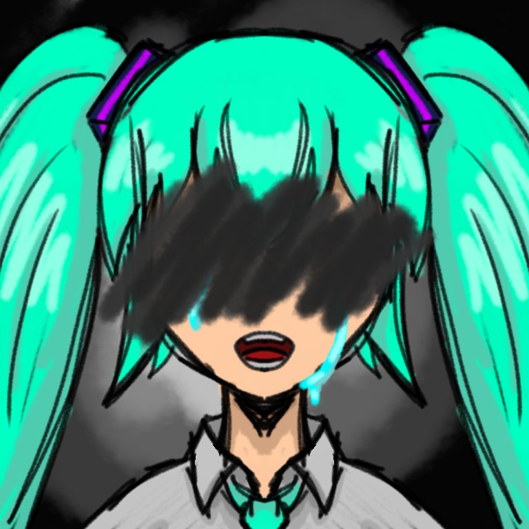 SAD MIKU HATSUNE TwT - ibisPaint
