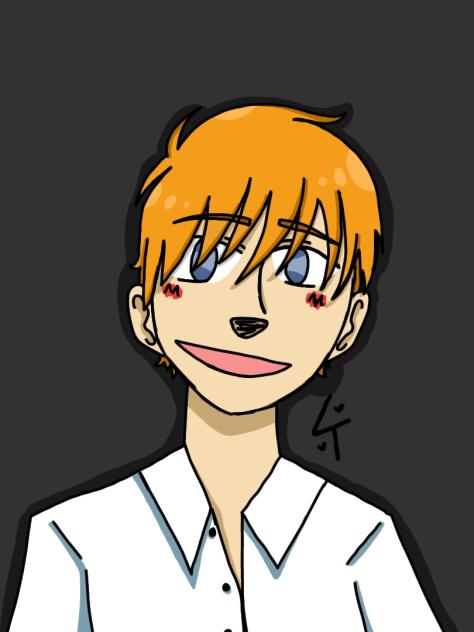 Orange hair - ibisPaint