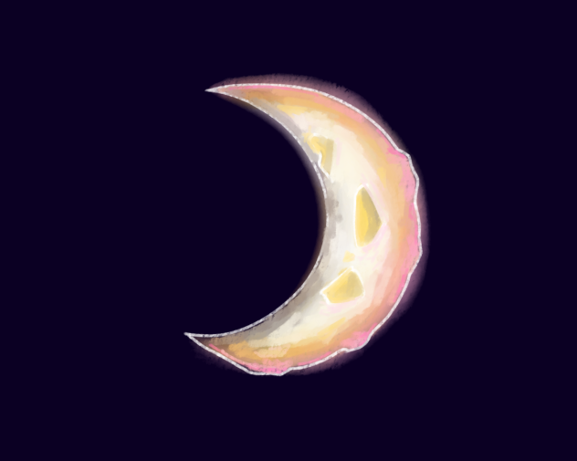 half moon - ibisPaint