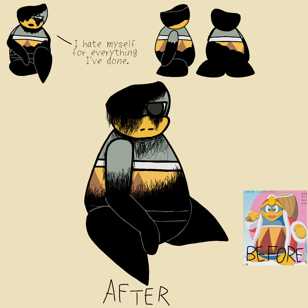 Lost Dedede - ibisPaint