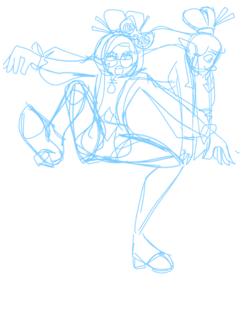 Zara model draft - ibisPaint