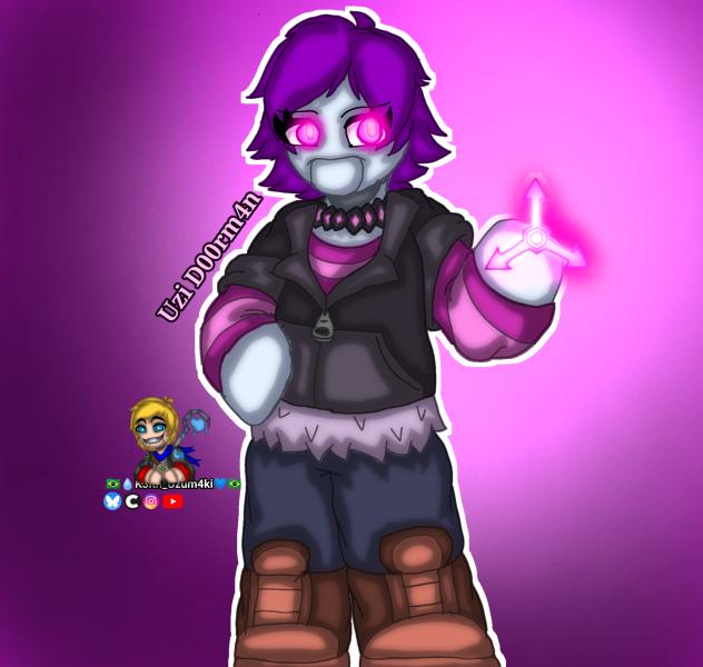 Uzi D00rm4n_2 Redesign (Lif3 4rtifici4l) - ibisPaint